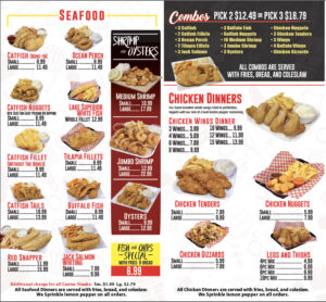 Menu – JJ Fish Chicago